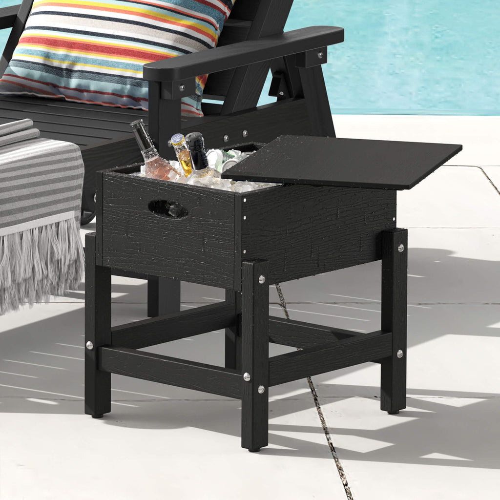 Outdoor End Tables - Outdoor Side Tables - Patio Side Tables — LUE BONA®